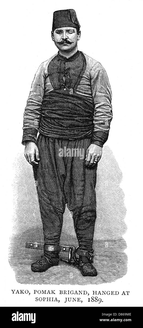 Bandit portrait Banque d'images noir et blanc - Alamy