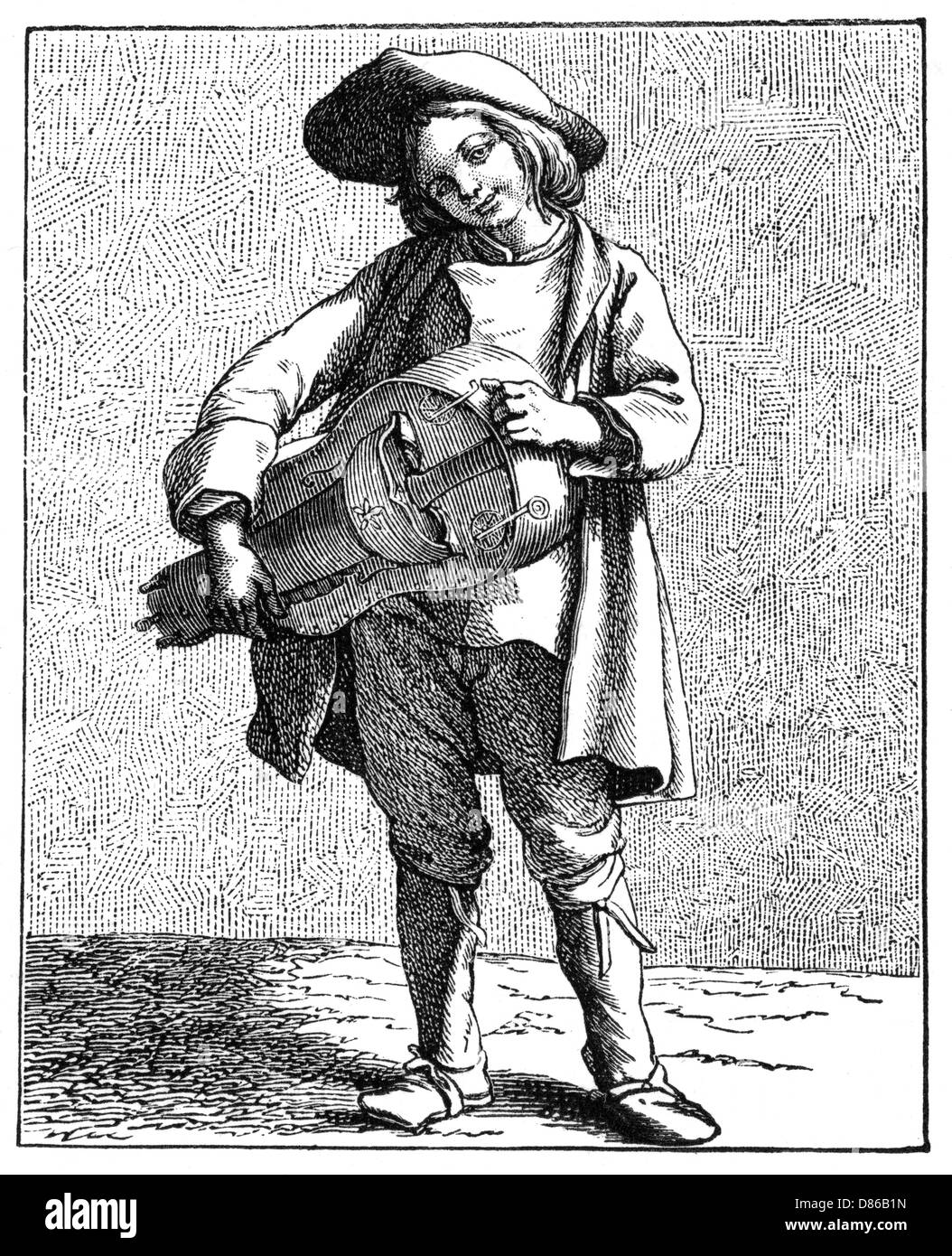 Joueur de vielle Banque de photographies et d’images à haute résolution ...