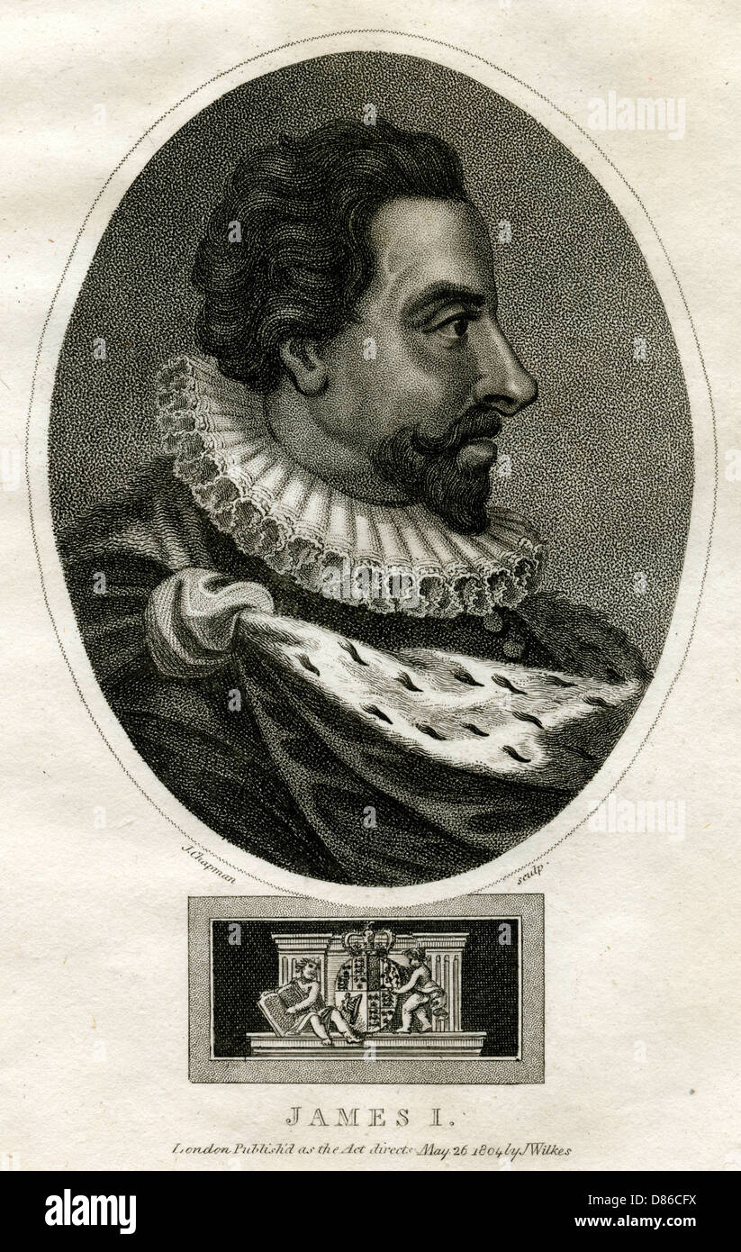 James I 1603 1625 Banque d'image et photos - Alamy