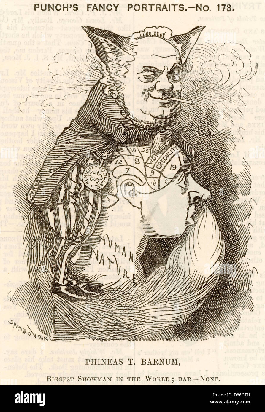 Phineas taylor barnum pt portrait de barnum Banque de photographies et ...