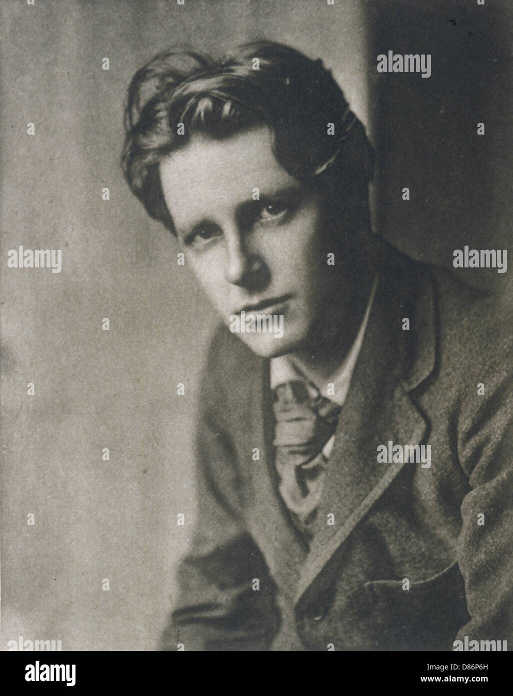 English poet rupert brooke Banque de photographies et d’images à haute ...