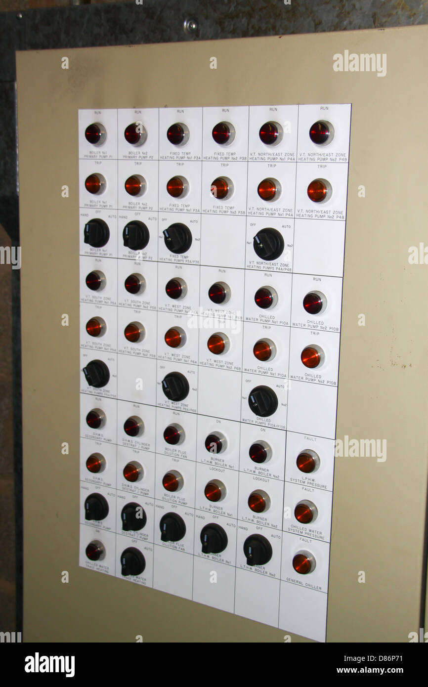 Tableau de distribution Banque de photographies et d’images à haute résolution - Alamy