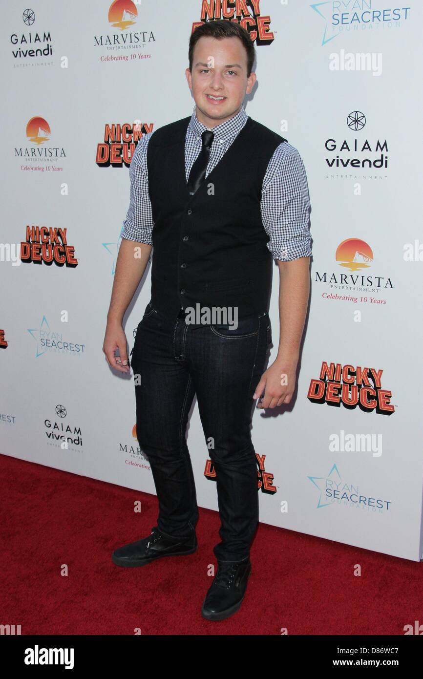 Los Angeles, Californie, USA. 20 mai 2013. Noah Munck assiste à l ...