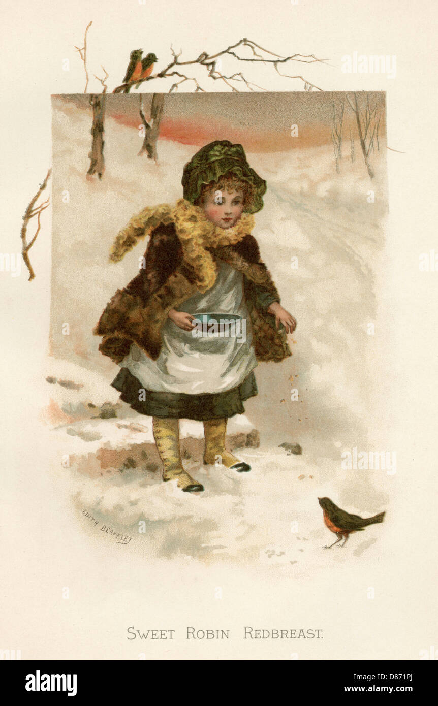 Girl robin Banque de photographies et d’images à haute résolution - Alamy