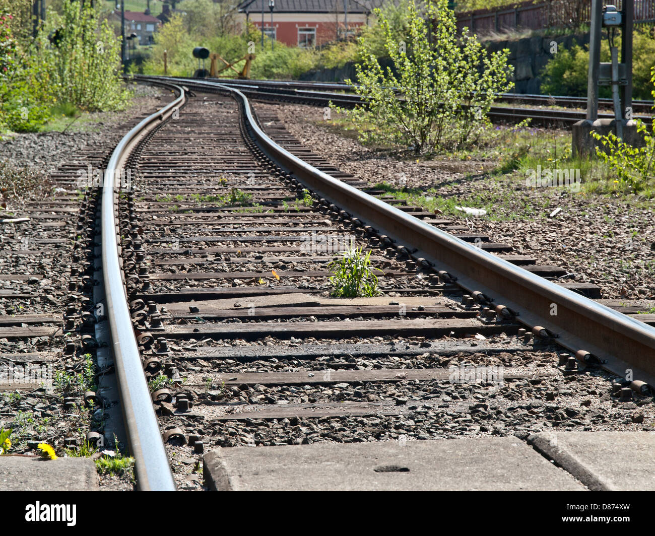 Curved rail Banque de photographies et d’images à haute résolution - Alamy