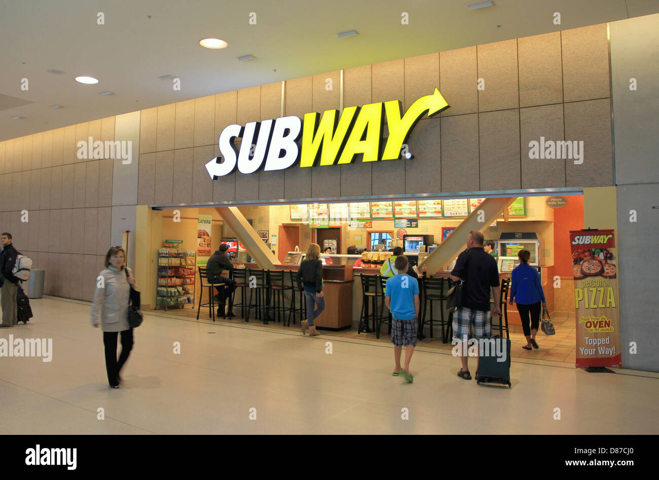 Subway restaurant Banque de photographies et d’images à haute ...