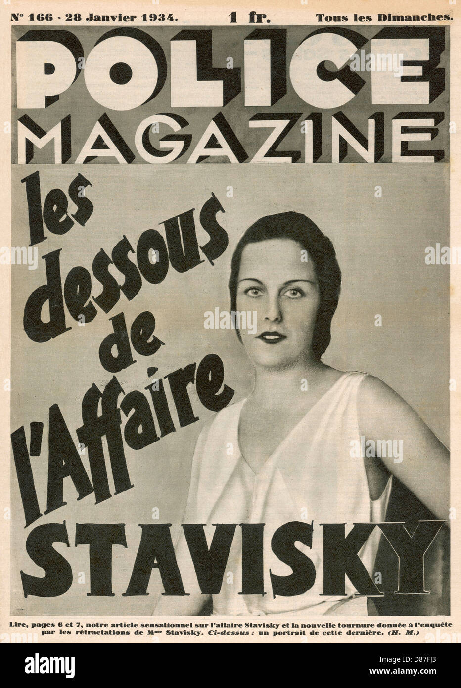 Stavisky affair Banque de photographies et d’images à haute résolution ...