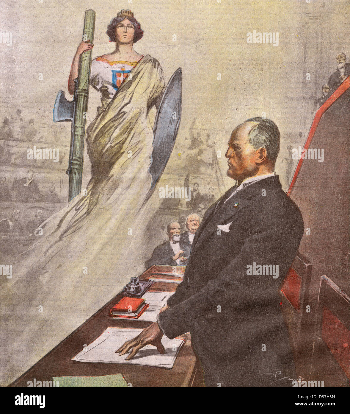 Head of mussolini Banque de photographies et d’images à haute ...