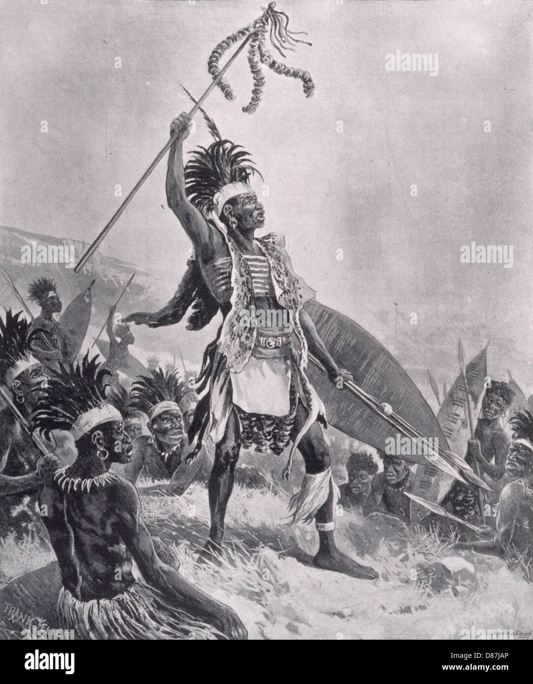 The Matabele War Banque d'image et photos - Alamy