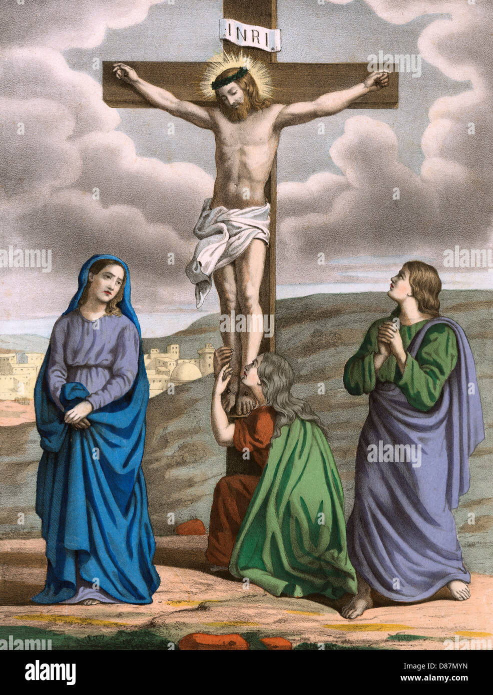 Jesus crucified Banque de photographies et d’images à haute résolution ...