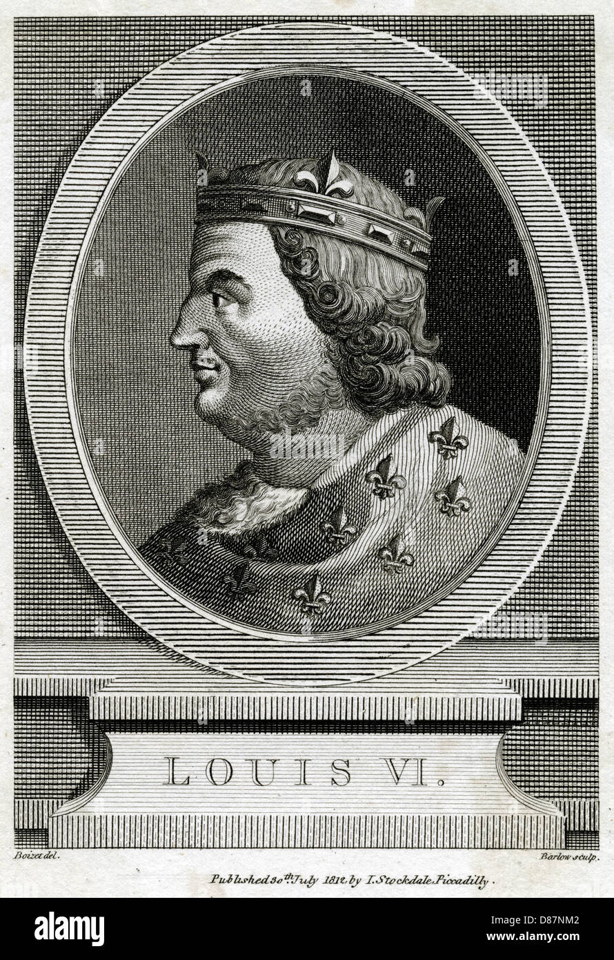 Louis vi le gros Banque de photographies et d’images à haute résolution ...