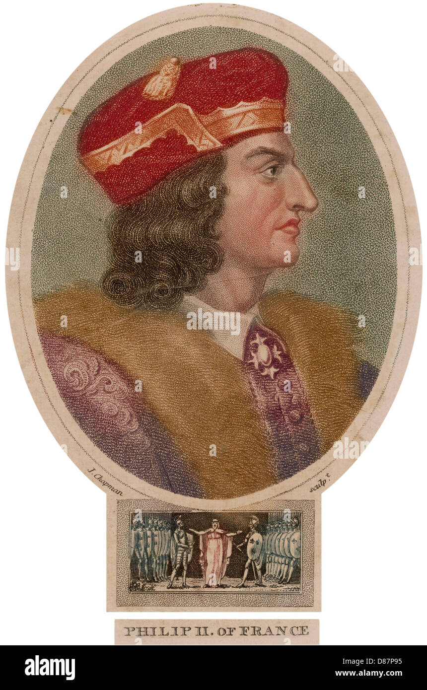 Philippe ii auguste 1165 1223 Banque de photographies et d’images à ...