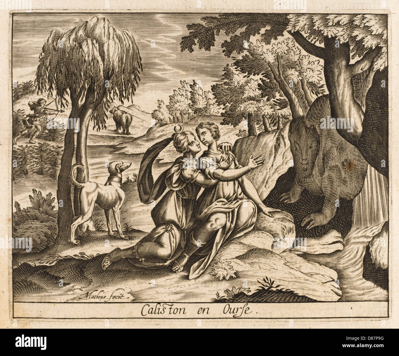 Callisto et Arcas Photo Stock - Alamy