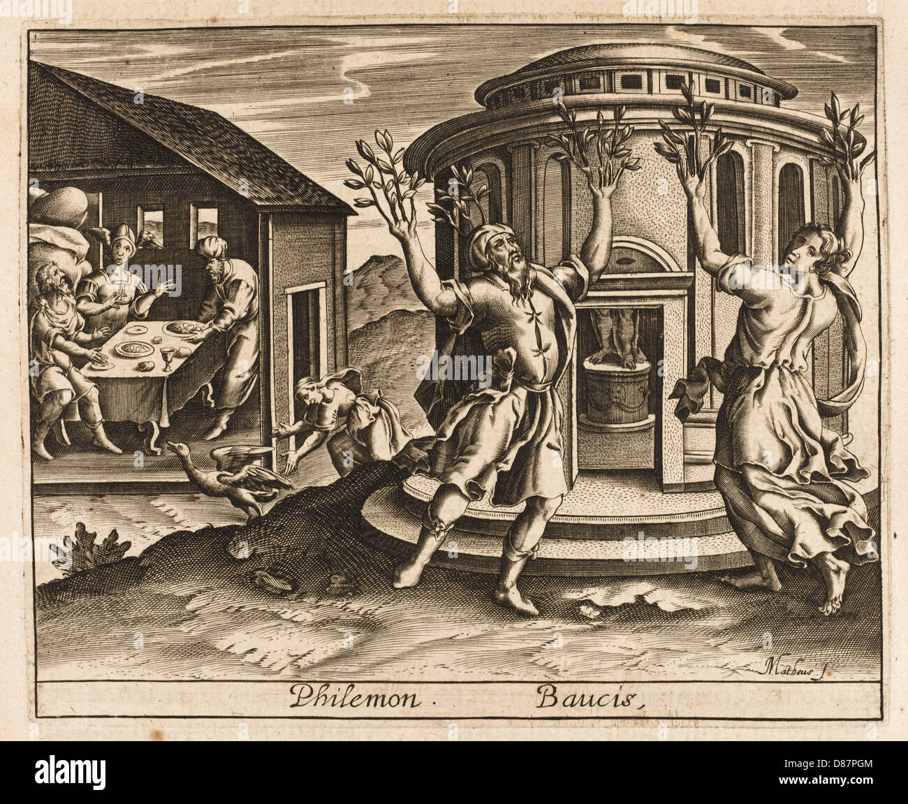 Baucis And Philemon Banque d'image et photos - Alamy