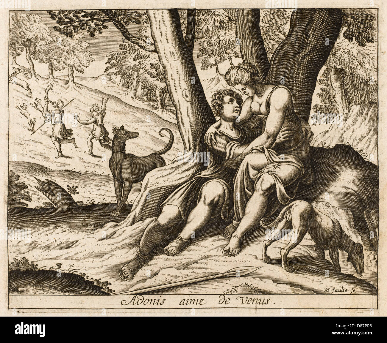 Adonis chasse Banque de photographies et d’images à haute résolution ...