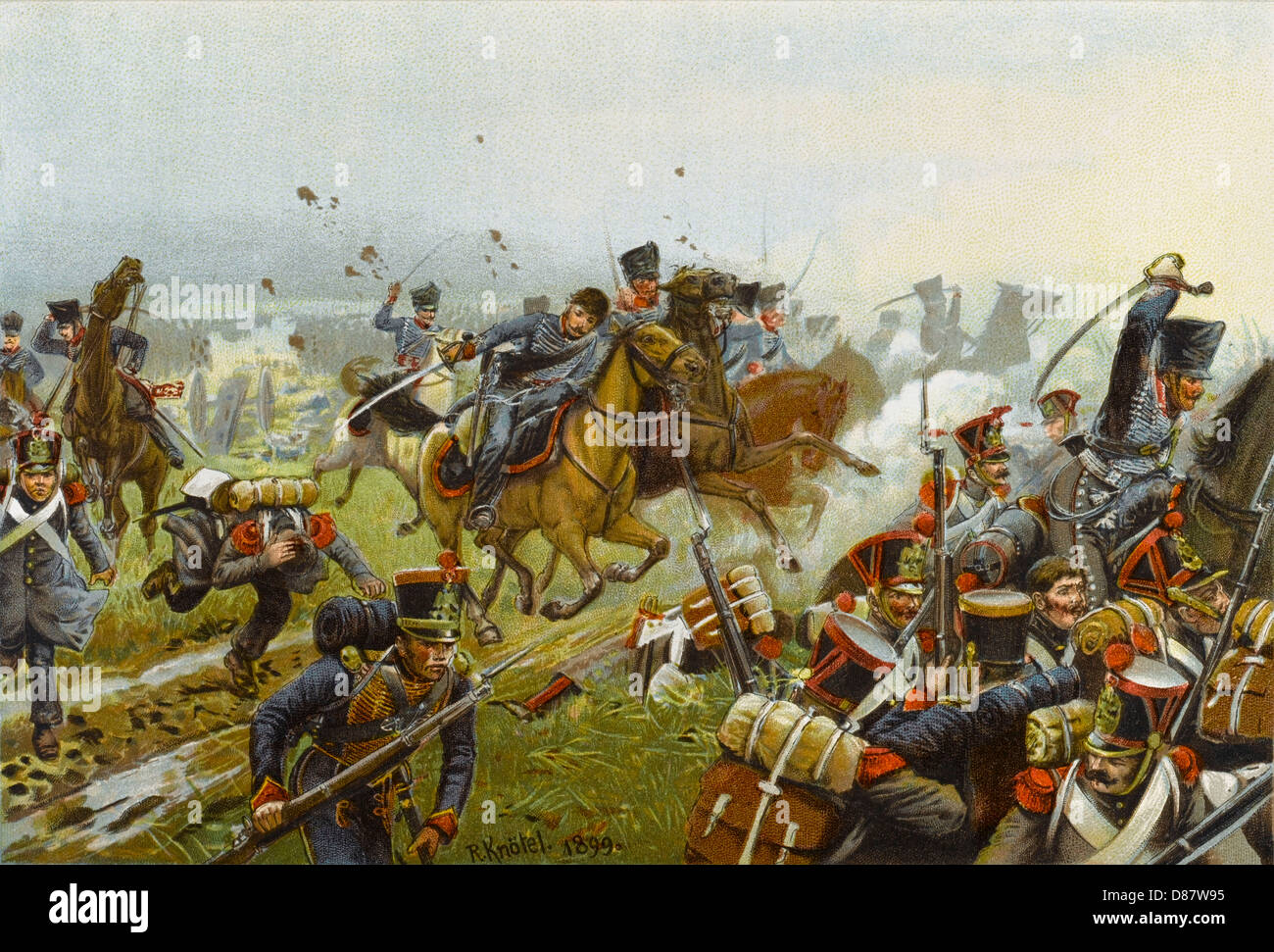 Battle Of Leipzig Banque d'image et photos - Alamy