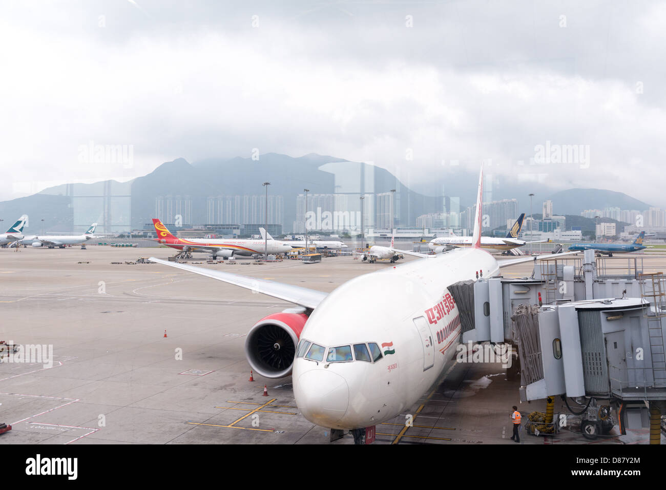 Hong kong airport station Banque de photographies et d’images à haute ...