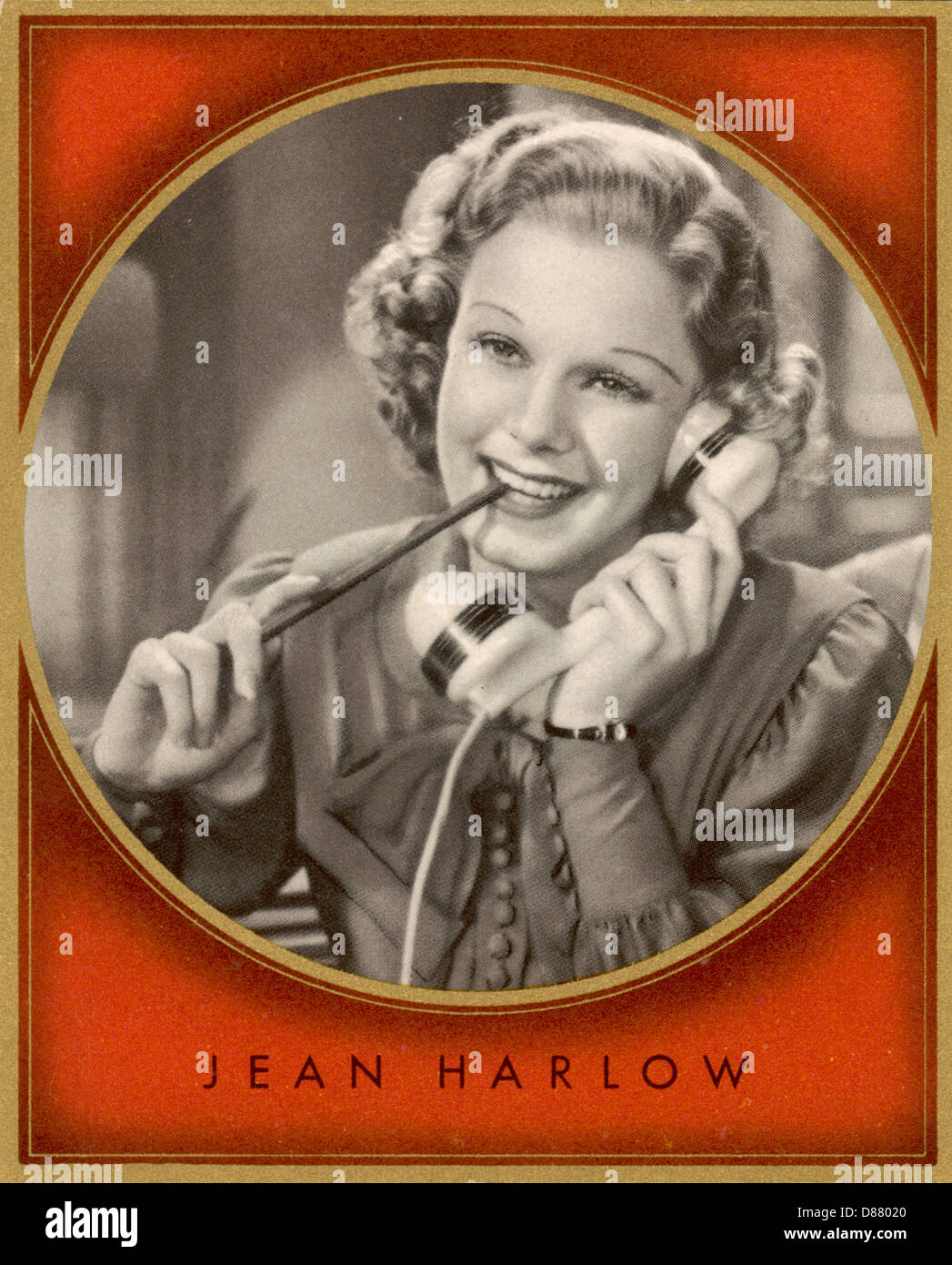 The american actress jean harlow Banque de photographies et d’images à ...