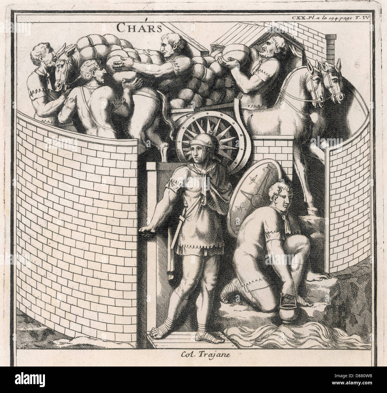 Roman horse transport Banque de photographies et d’images à haute ...