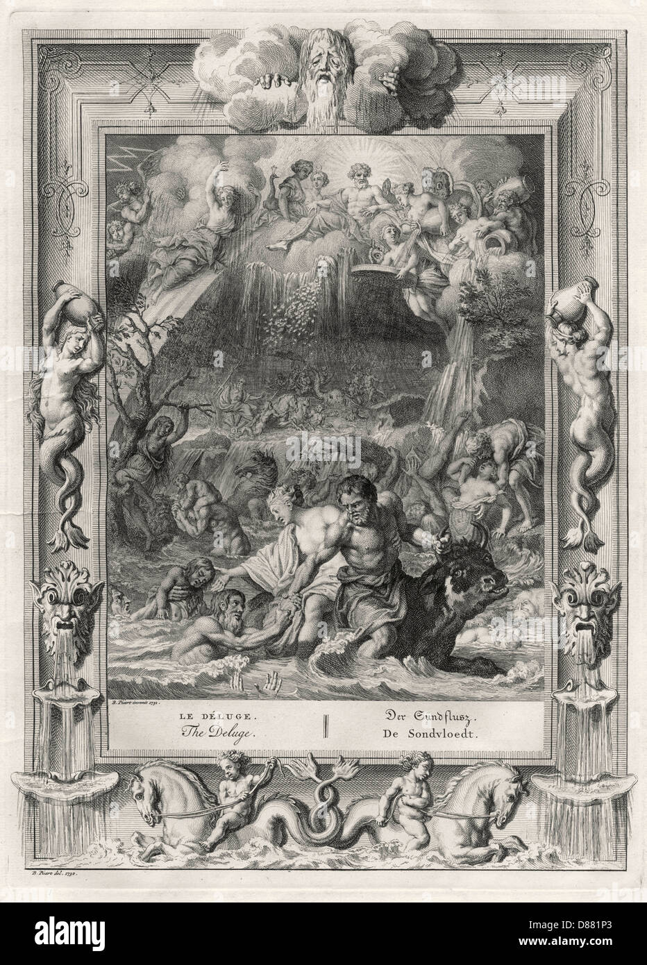 Inondation deucalion Banque de photographies et d’images à haute résolution - Alamy