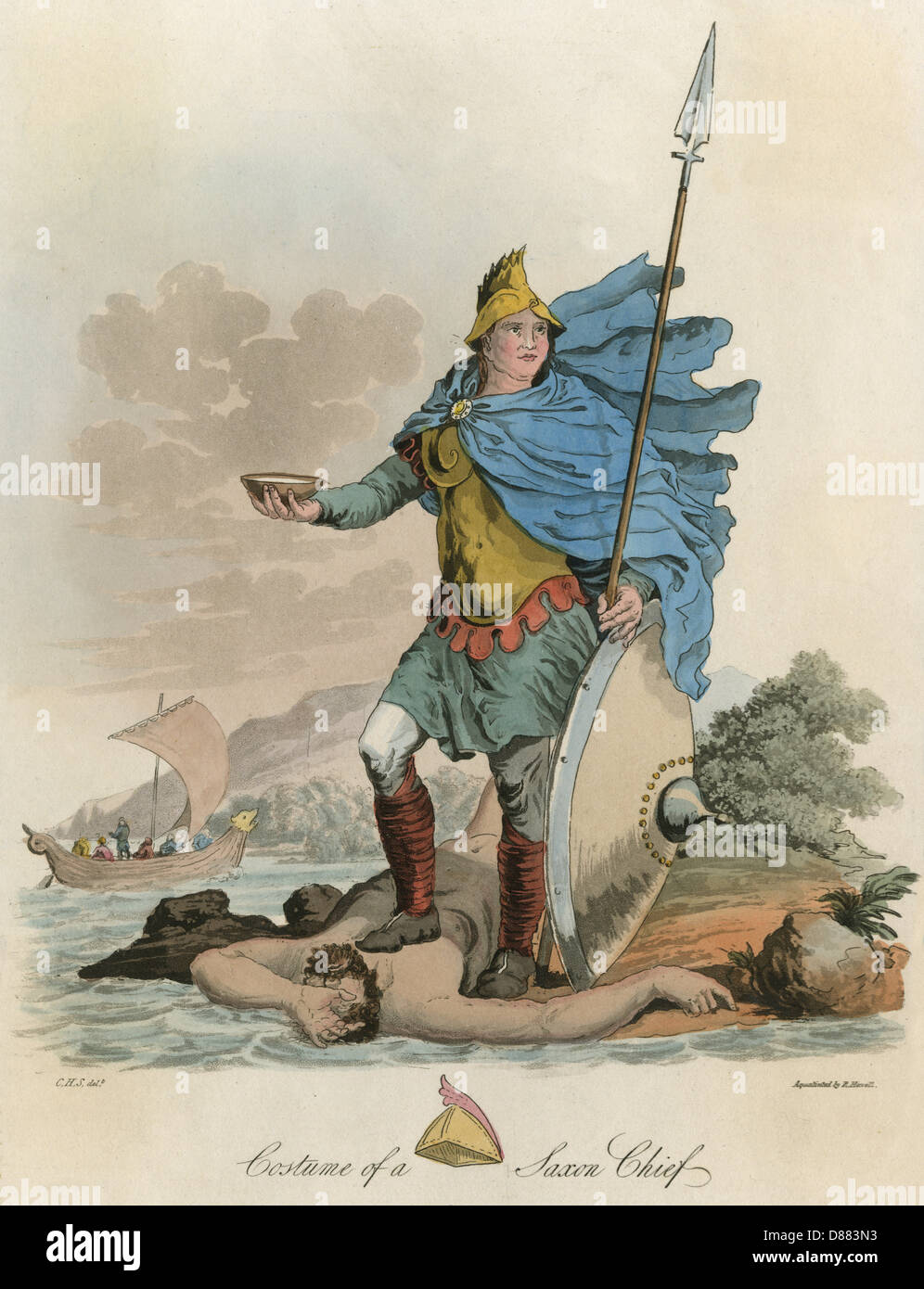 Saxon chief Banque de photographies et d’images à haute résolution - Alamy