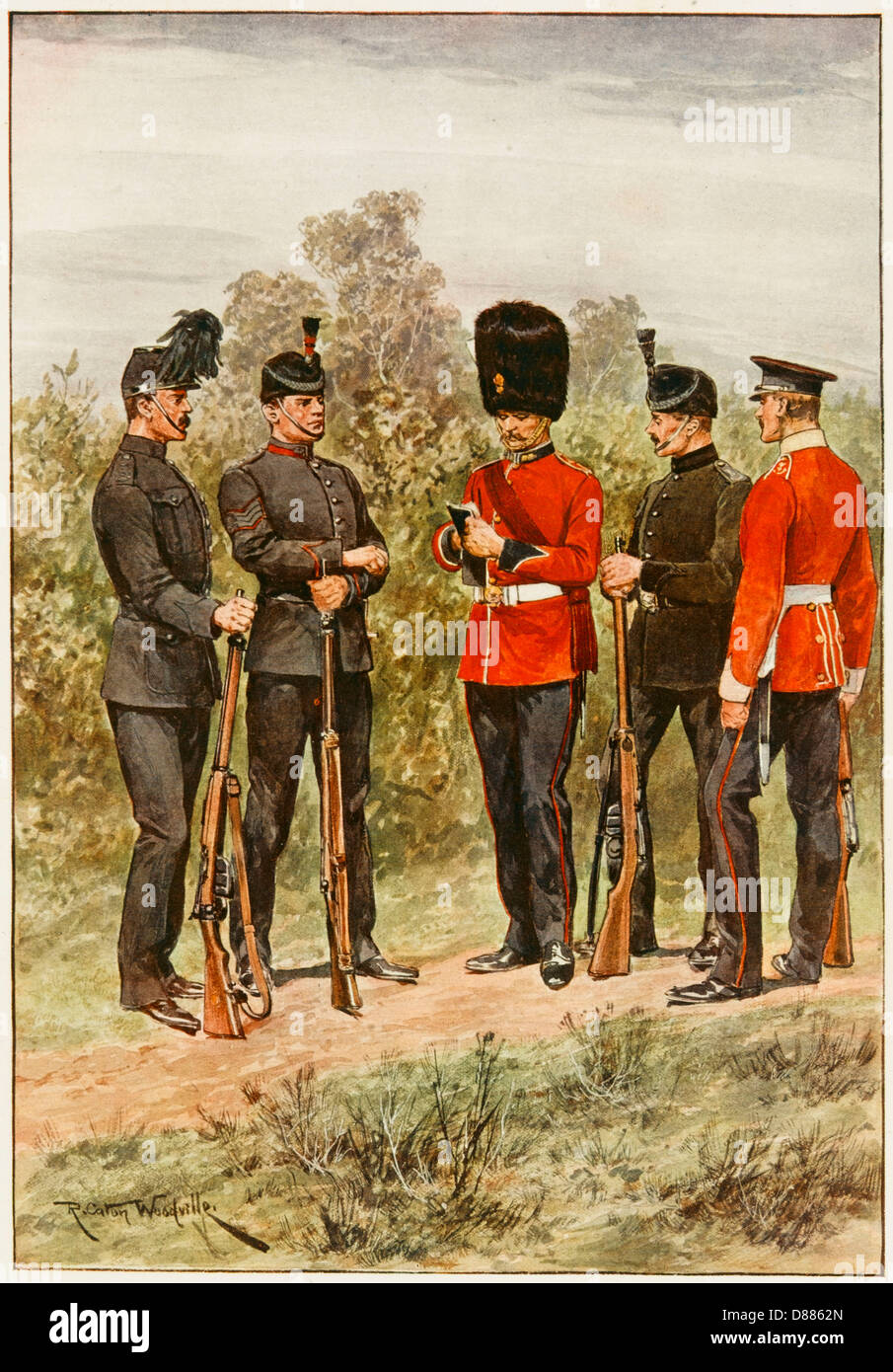 The london regiment Banque de photographies et d’images à haute ...