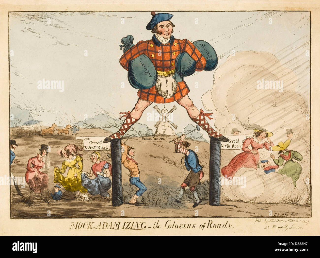 John loudon macadam scottish engineer Banque de photographies et d ...