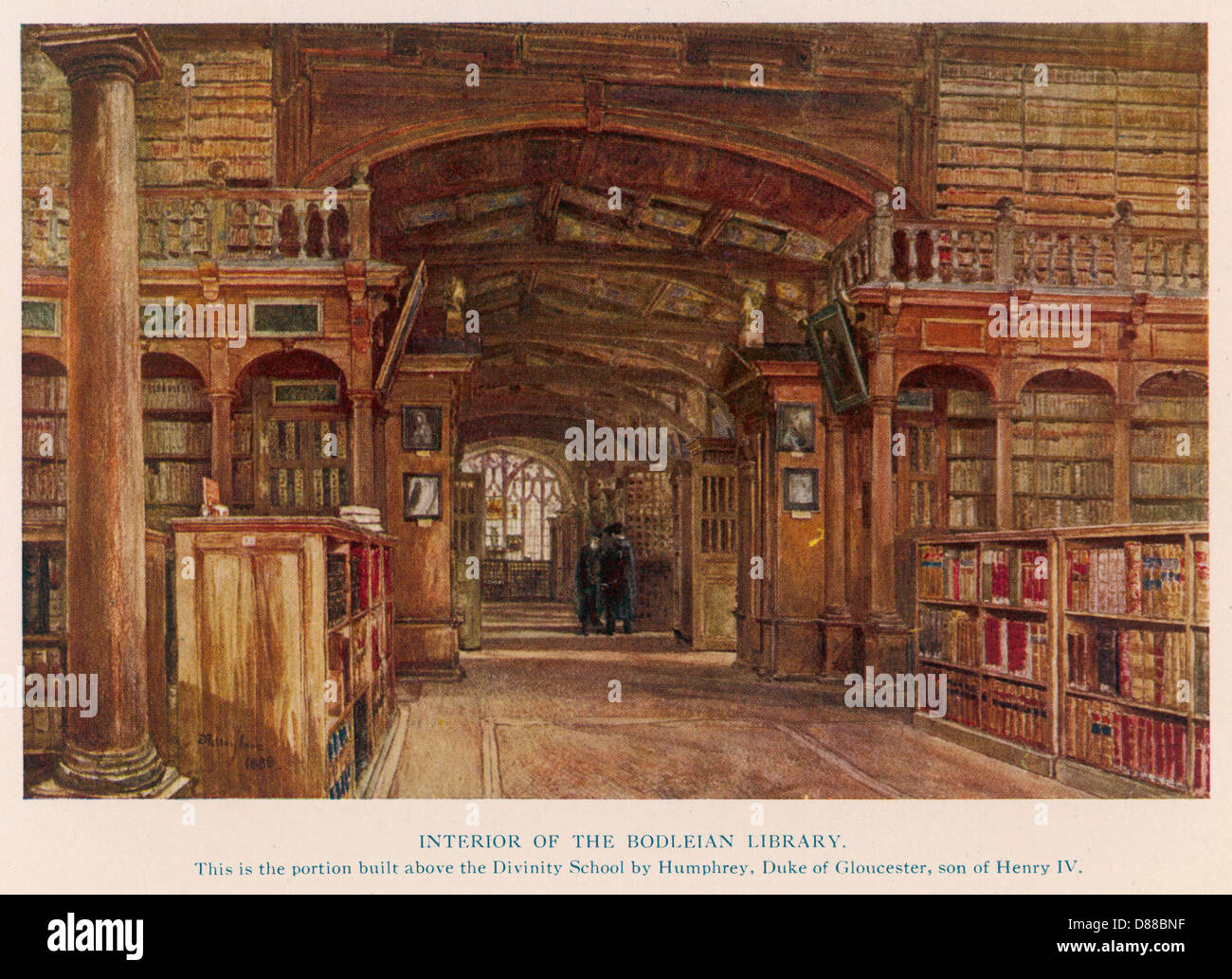 Bodleian library interior Banque de photographies et d’images à haute ...