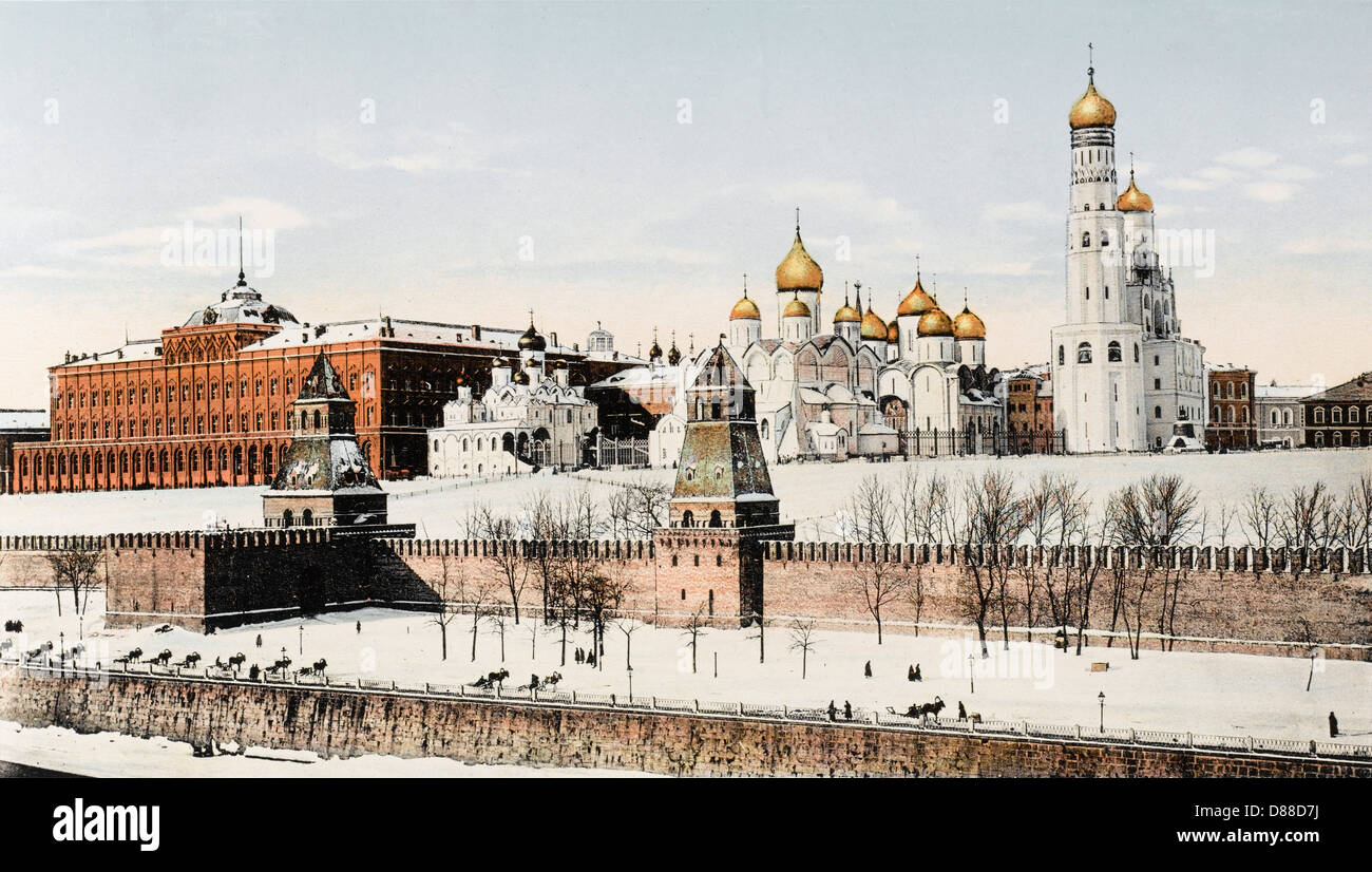 Moscou en hiver Banque de photographies et d’images à haute résolution ...