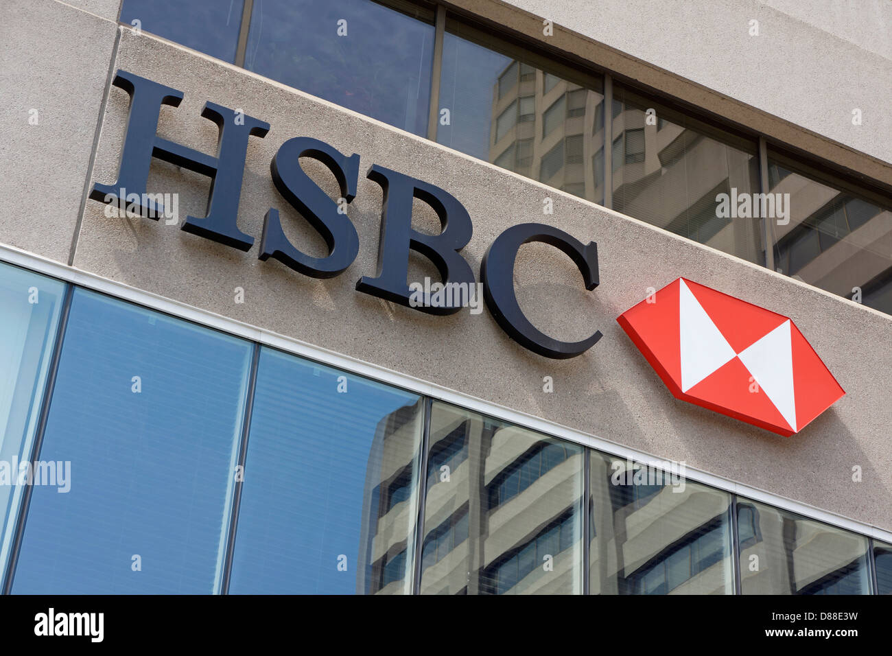 Hsbc logo hsbc bank logo Banque de photographies et d’images à haute ...