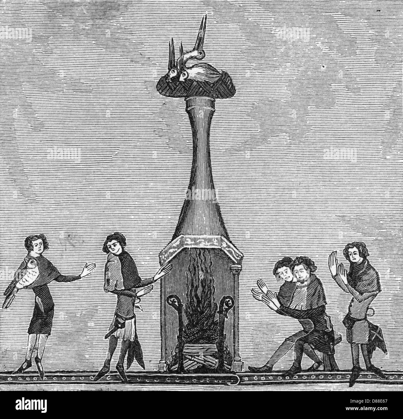 Gather around chimney Banque de photographies et d’images à haute ...