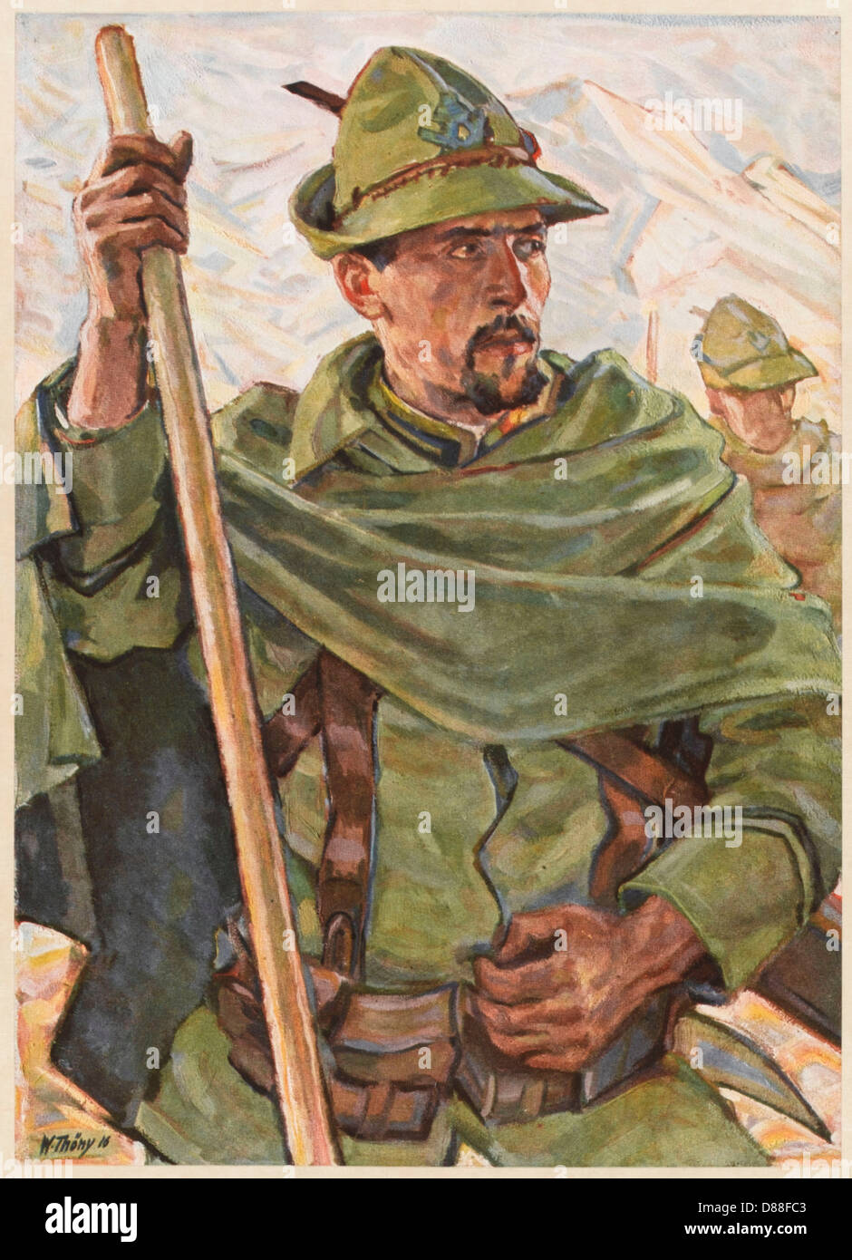 Guerre alpine Banque de photographies et d’images à haute résolution ...