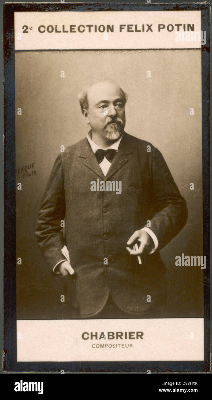 Emmanuel chabrier Banque de photographies et d’images à haute ...
