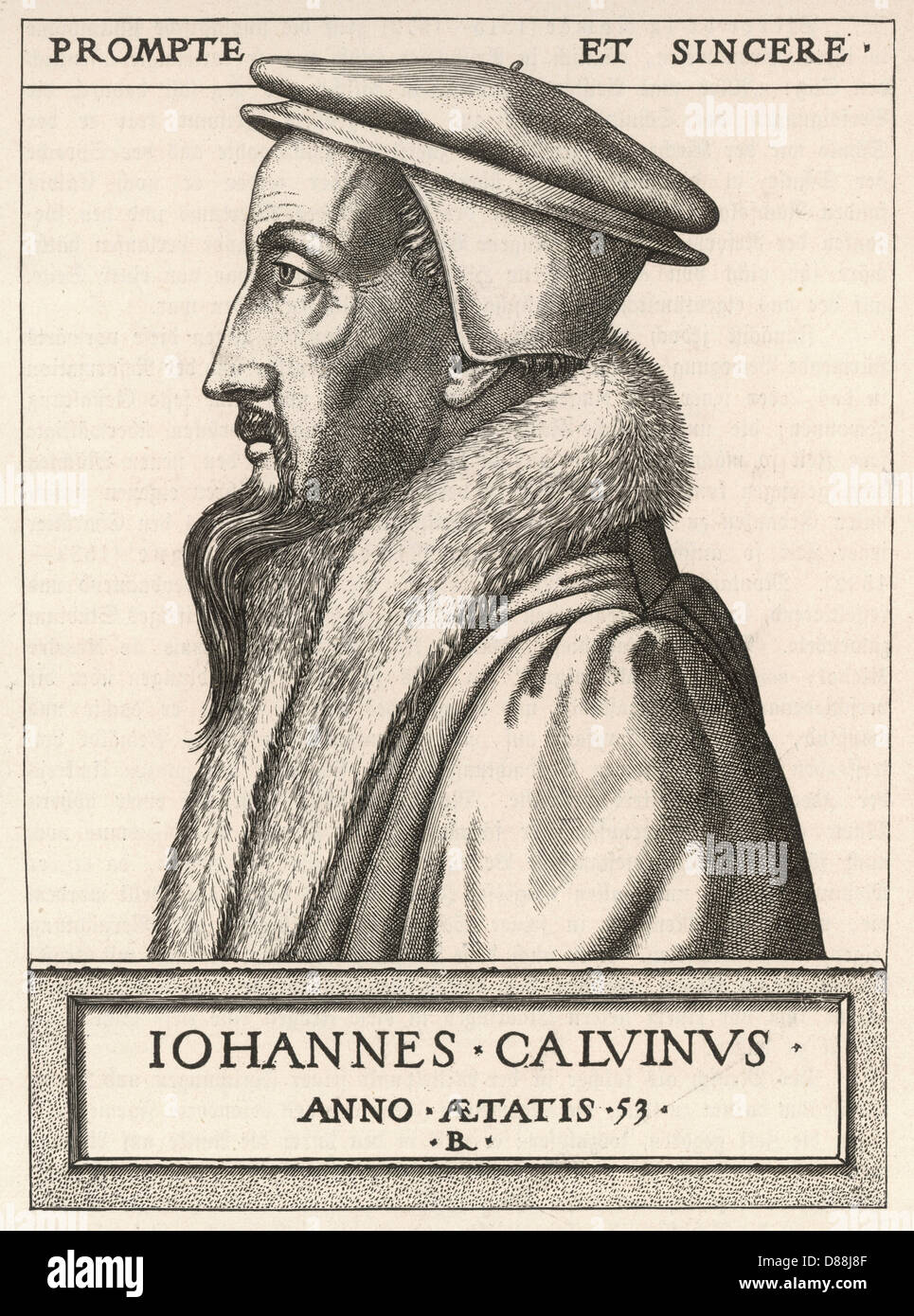 Jean calvin Banque de photographies et d’images à haute résolution - Alamy