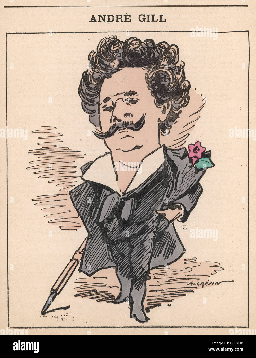 Andre gill french caricaturist Banque de photographies et d’images à ...