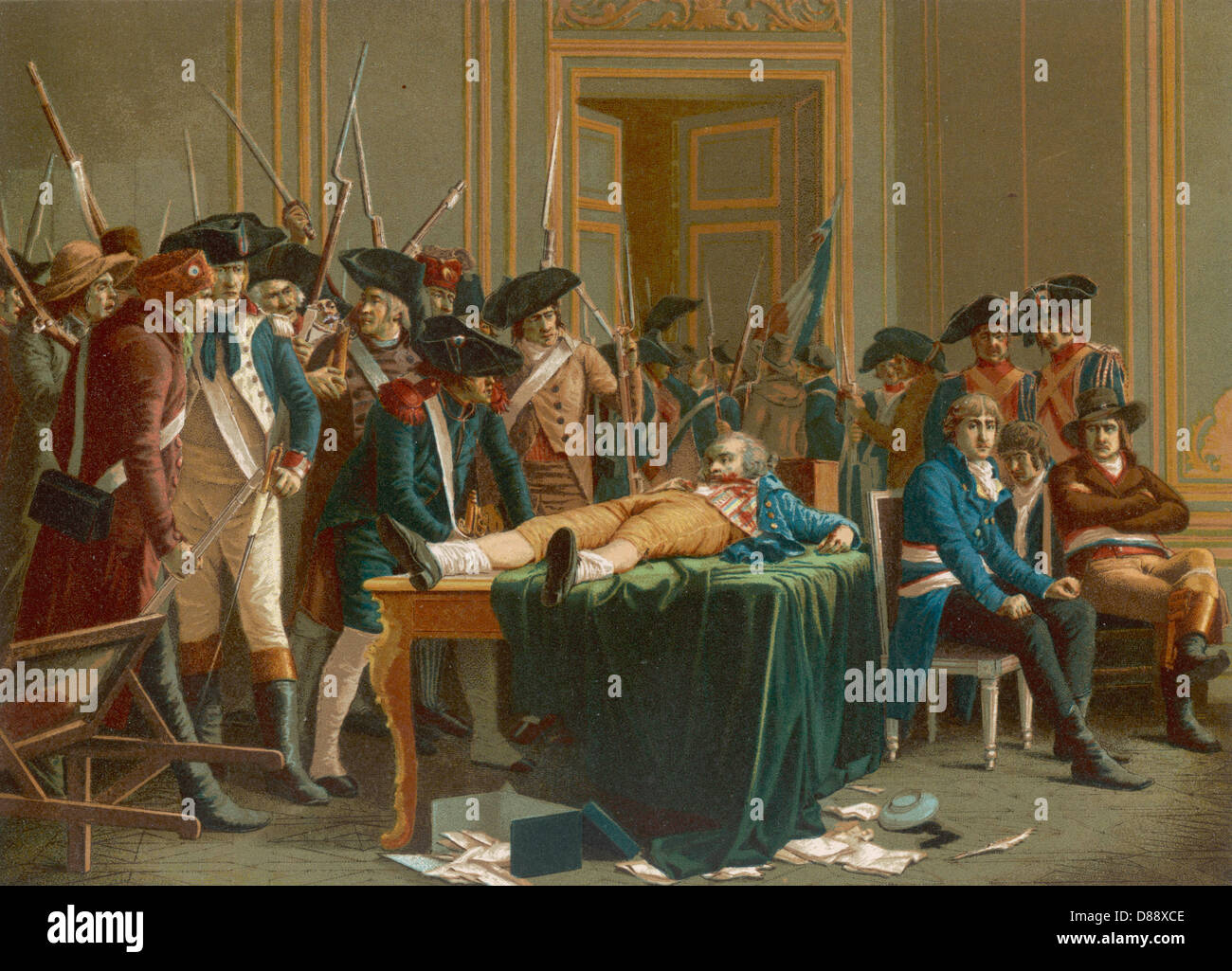 Chute de robespierre Banque de photographies et d’images à haute ...