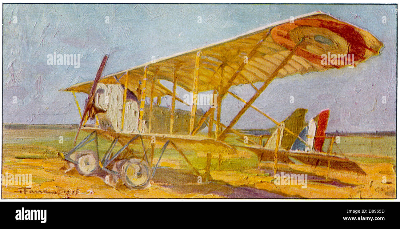 Caudron Biplane Banque d'image et photos - Alamy