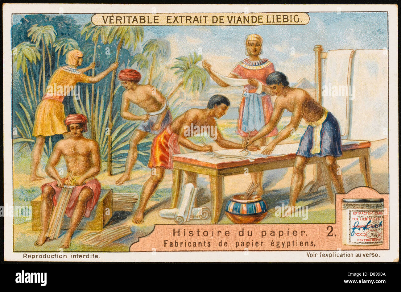 Making papyrus Banque de photographies et d’images à haute résolution ...