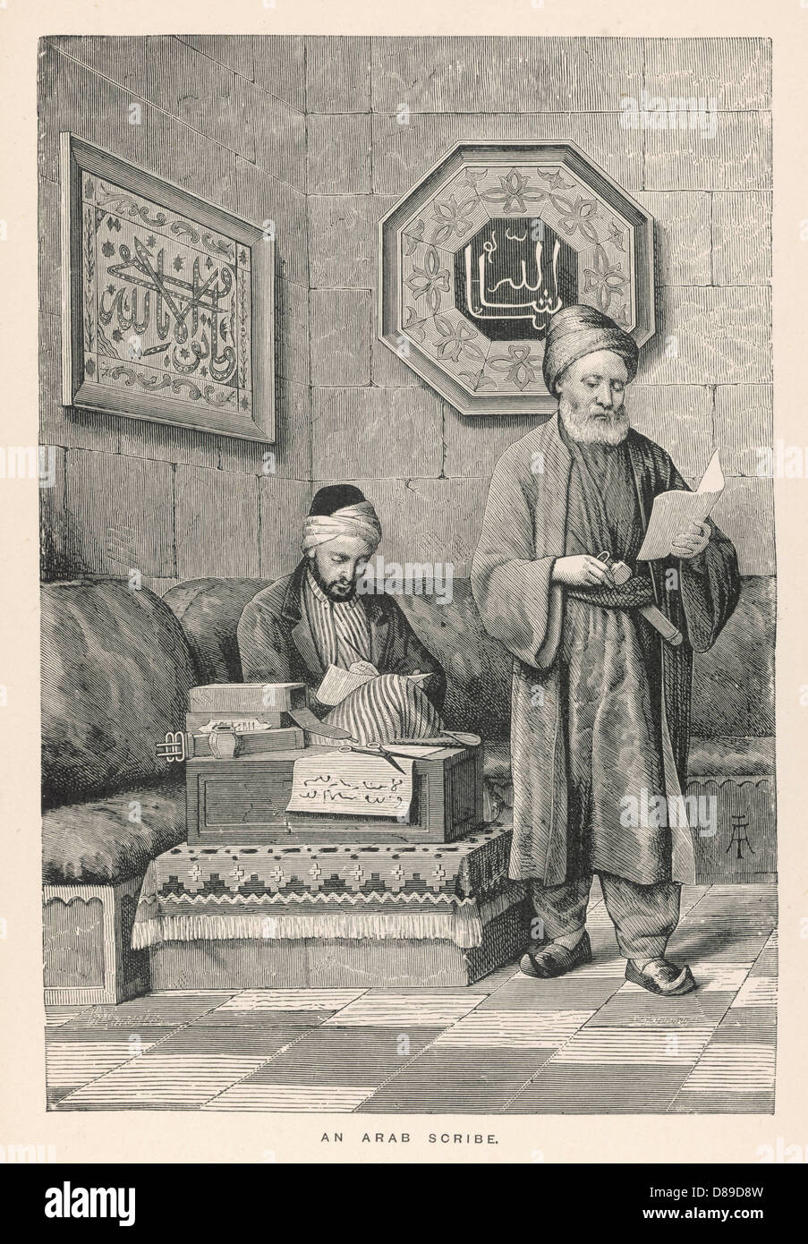 Egyptian scribes Banque de photographies et d’images à haute résolution ...