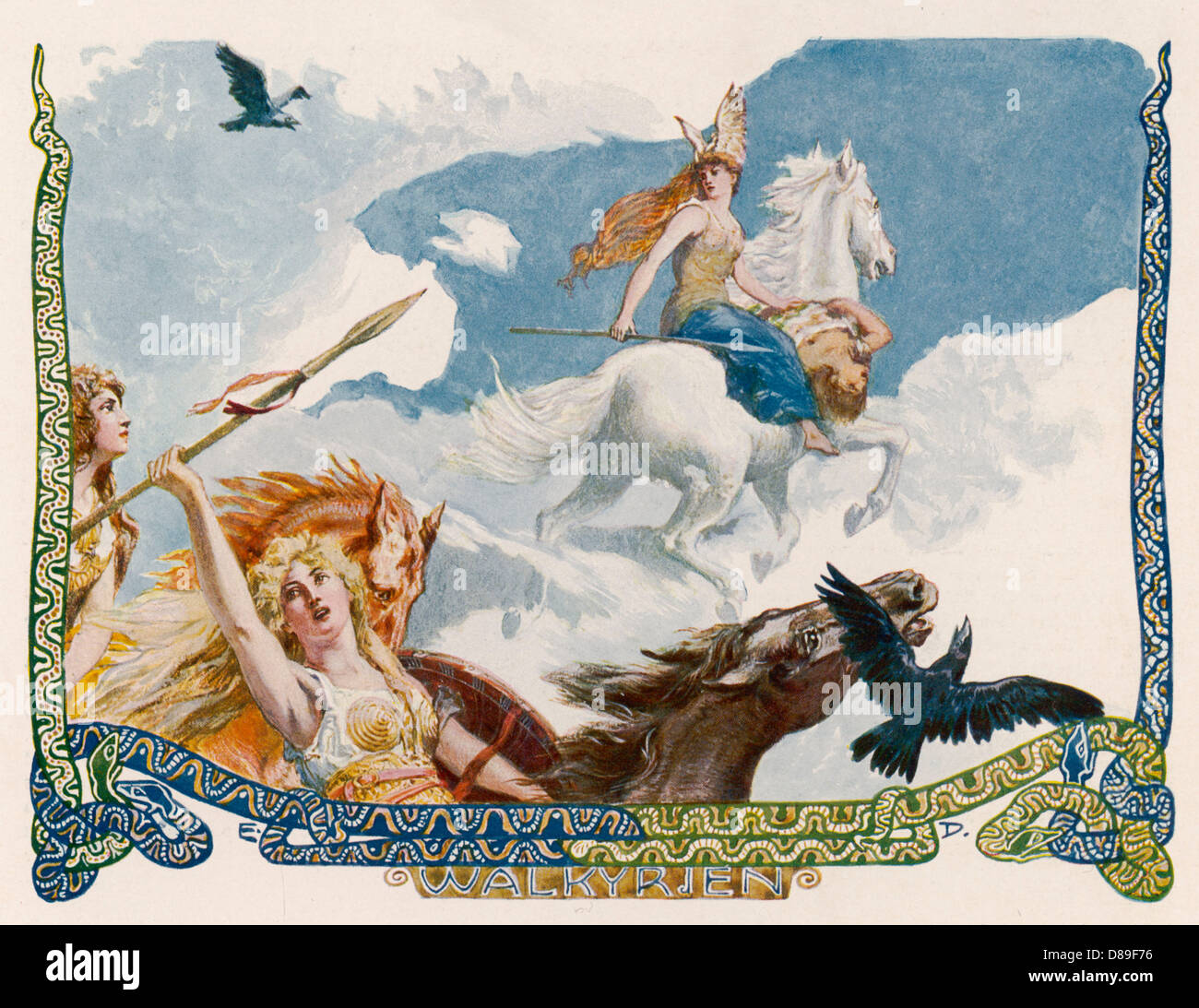 Valkyrie valkyries Banque de photographies et d’images à haute ...