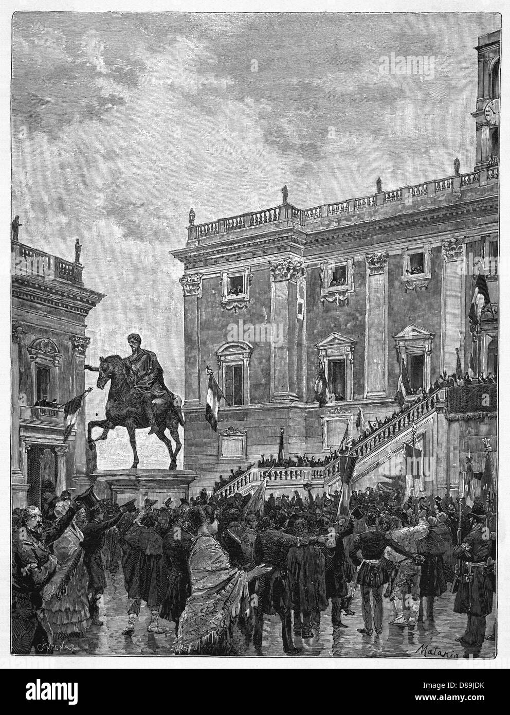 République romaine 1849 Banque de photographies et d’images à haute ...