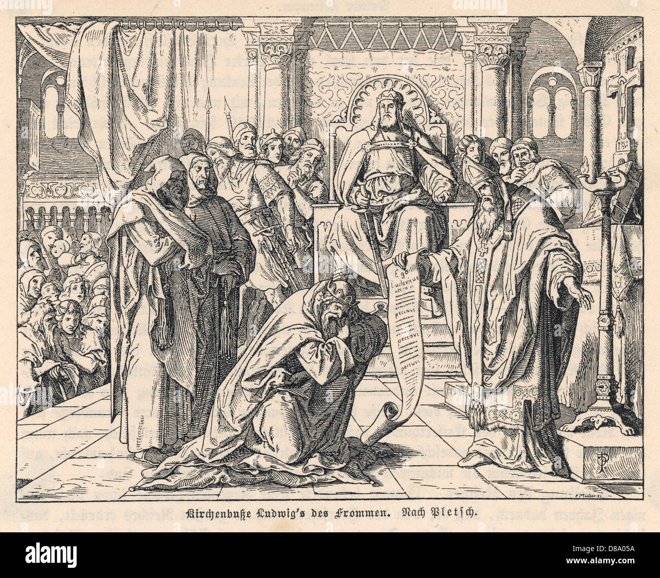Louis le pieux ou louis le pieux Banque de photographies et d’images à ...