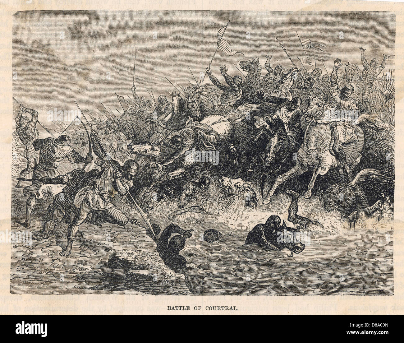 Battle of courtrai Banque de photographies et d’images à haute ...