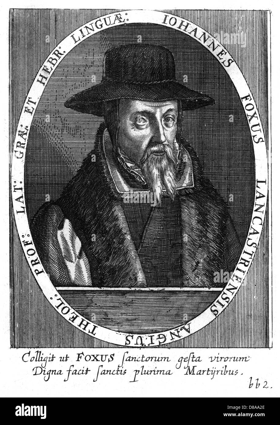 John foxe 1516 1587 martyrologue anglais Banque de photographies et d ...