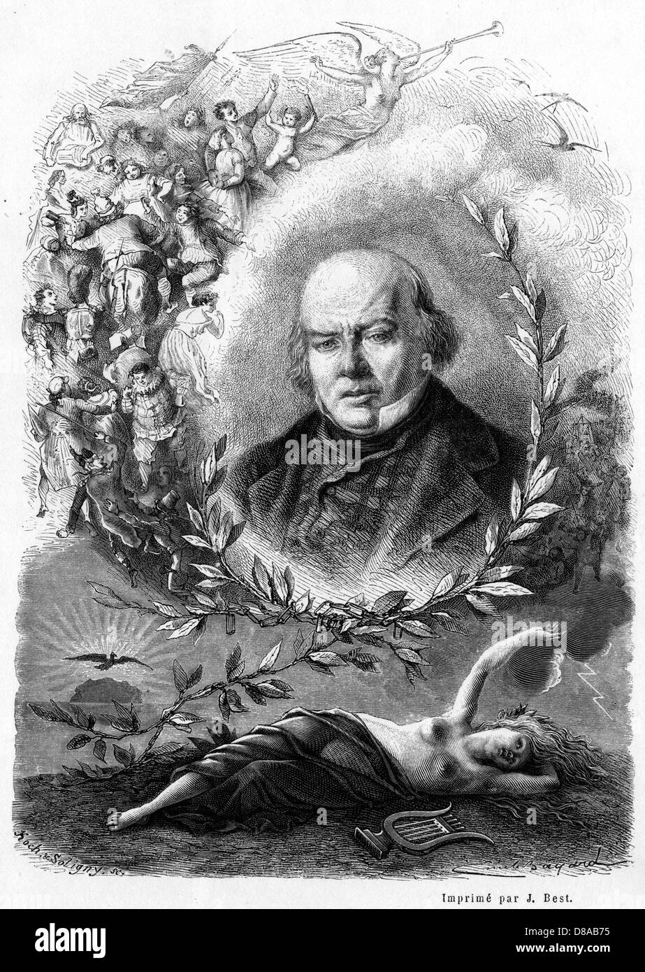 Pierre jean de beranger Banque de photographies et d’images à haute ...