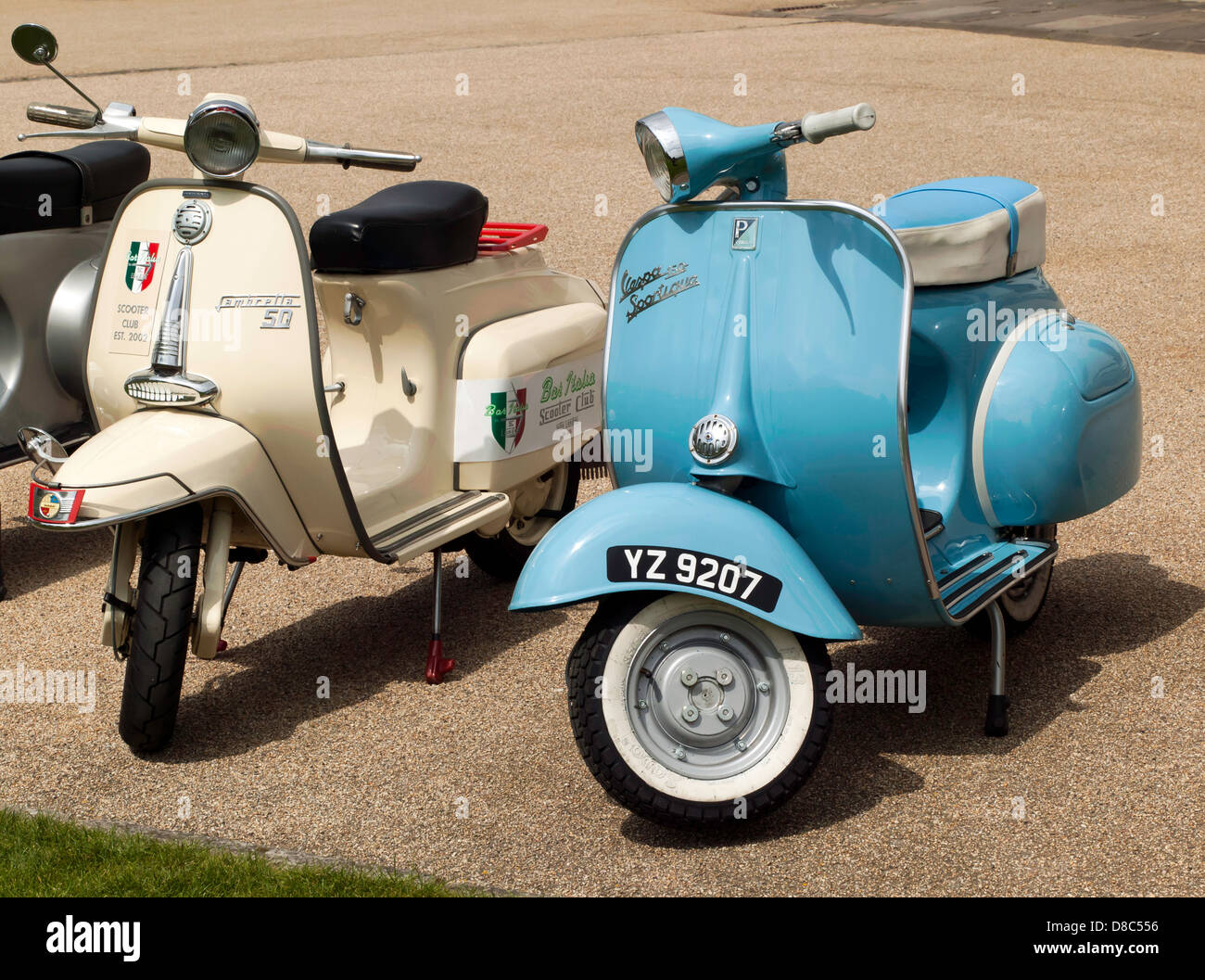Image d'un classique des années 60 Vespa Sportique scooters 150 faite ...