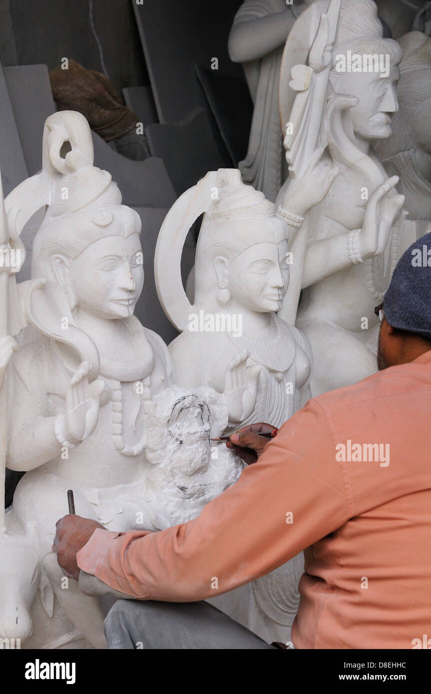 Hindu gods sculpture Banque de photographies et d’images à haute ...