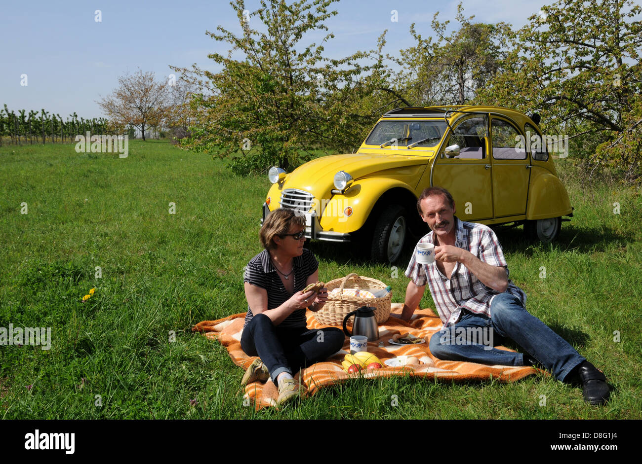 Citroen 2cv cabriolet Banque de photographies et d’images à haute ...