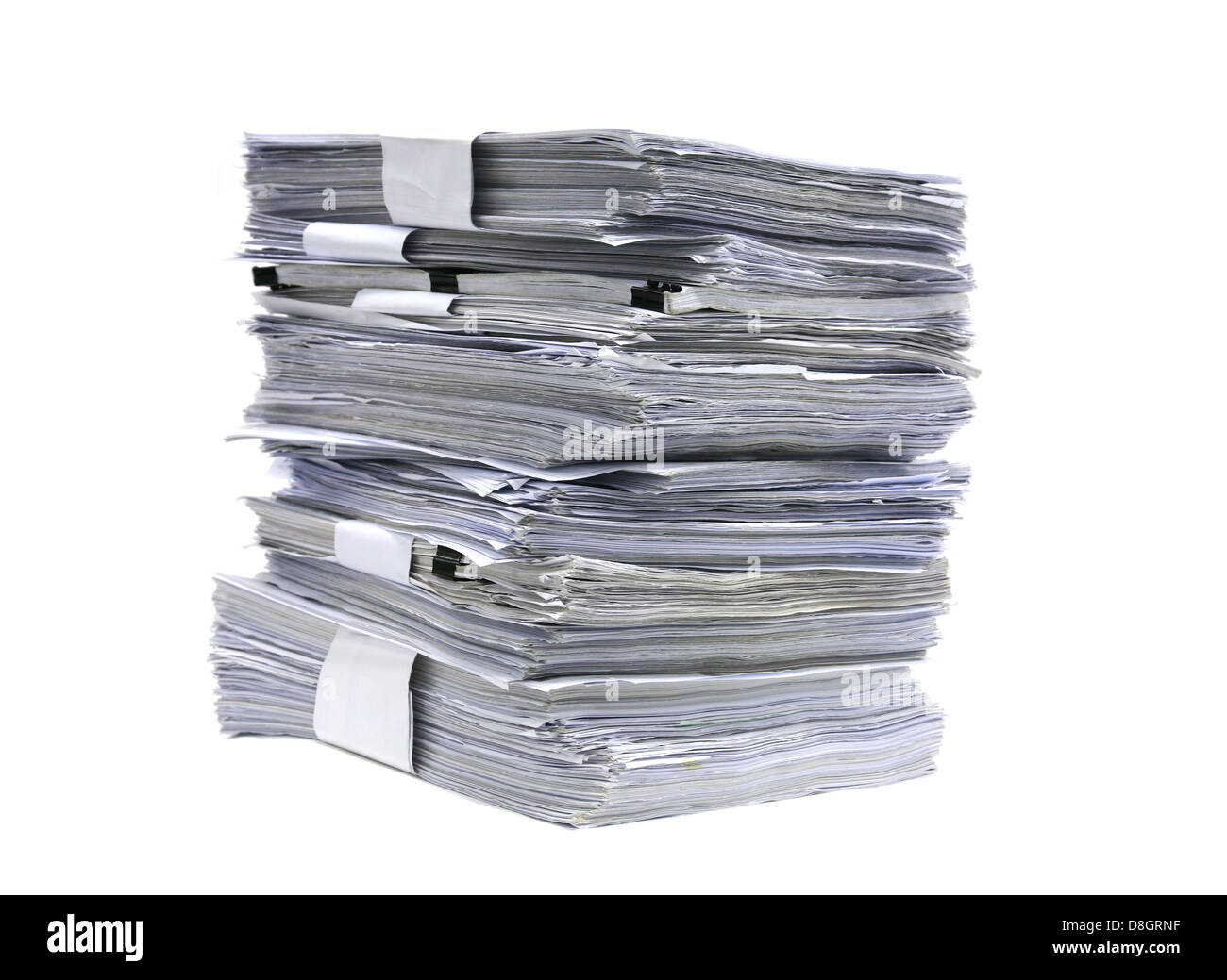 Pile de papier Banque de photographies et d’images à haute résolution ...