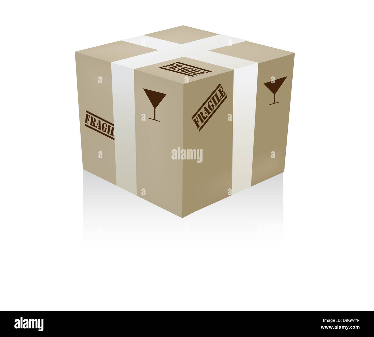 Fragile tape Banque d'images détourées - Alamy